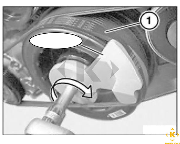 BMW V-Belt Installation Tools (110330) – Kommen Tools Inc.